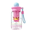BMYJ 500ml Cute Leak Proof Water Bottle, PC Portable Travel Mug with ...