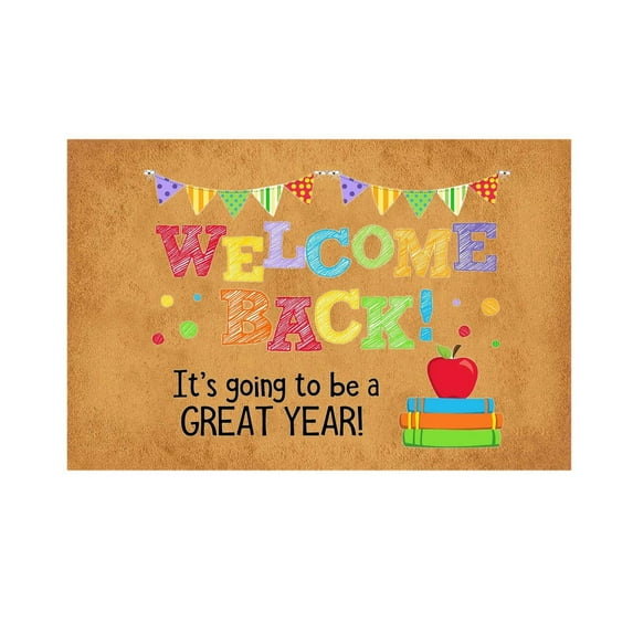 BMYJ Back To School Home Decor Door Mat Bathroom Welcome Floor Door Mat ...