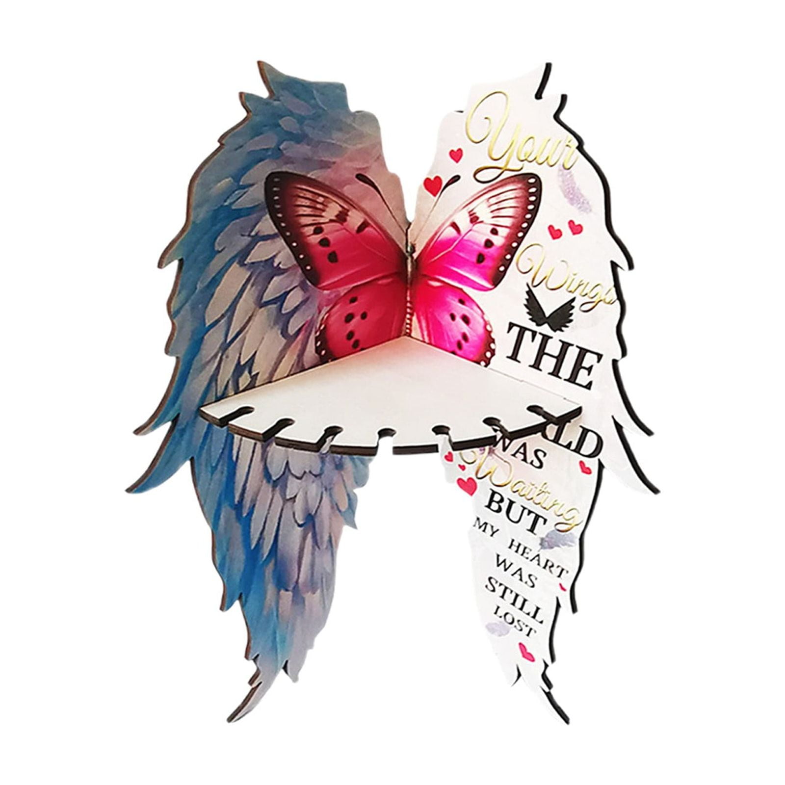 BMYJ Butterfly Shape Corner Shelf , Corner Floating Shelves Corner Wall ...