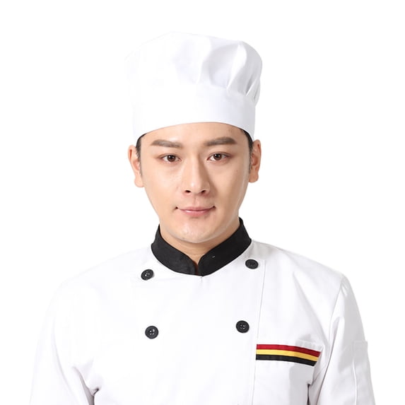BMYJ Chef Hat, Adult Adjustable Elastic Baker Cap, Kitchen Cooking Chef ...