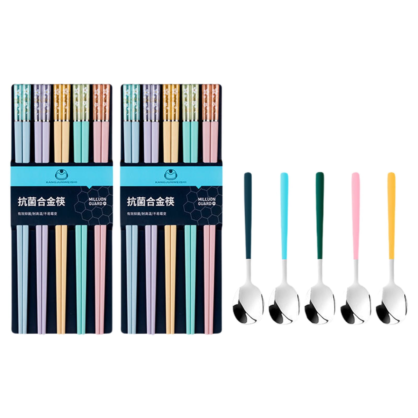 BMYJ Dishwasher Safe Fiberglass Chopsticks Set,Reusable Japanese ...