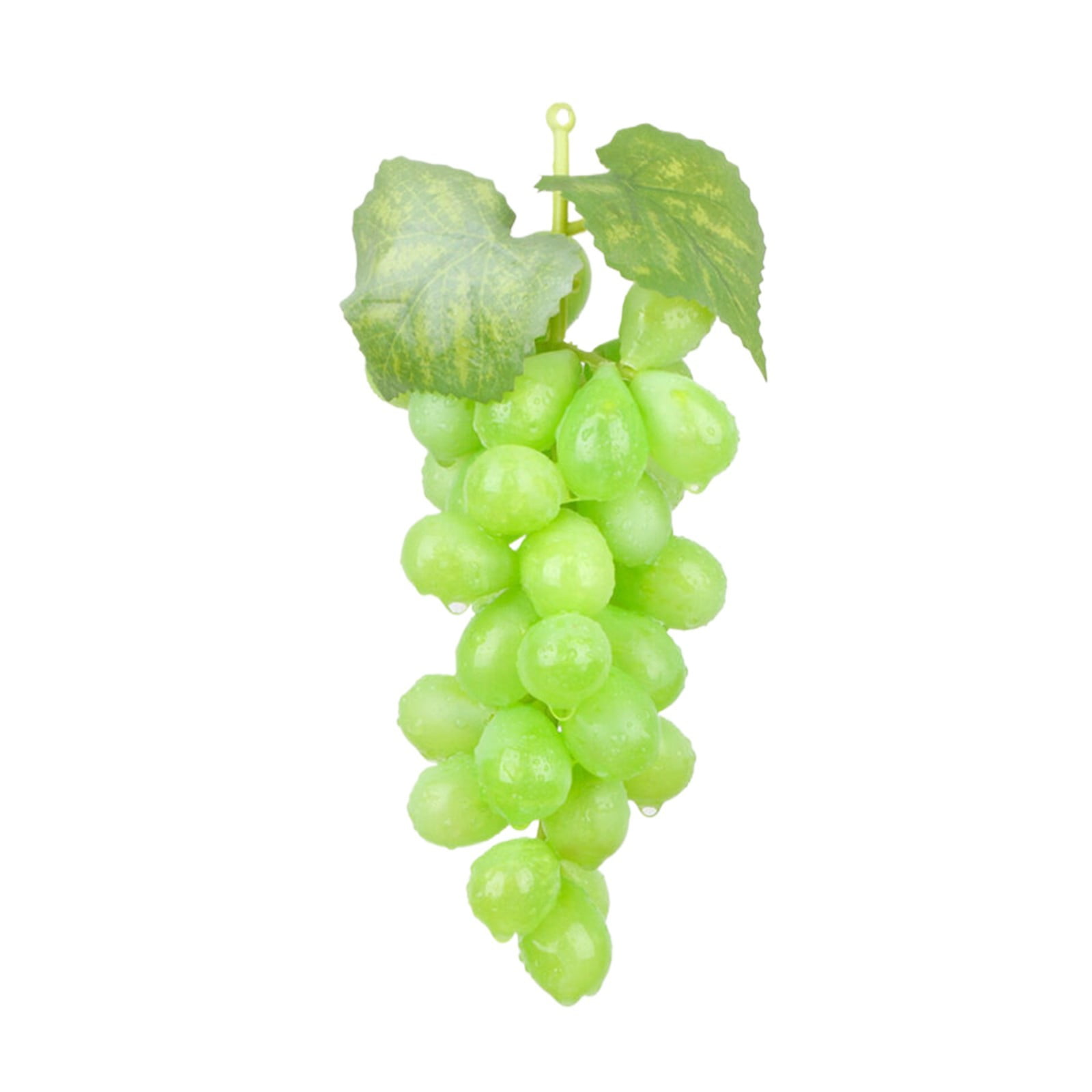 BMYJ Frosted Artificial Grape Clusters - Realistic Rubber Fruit Bunches ...