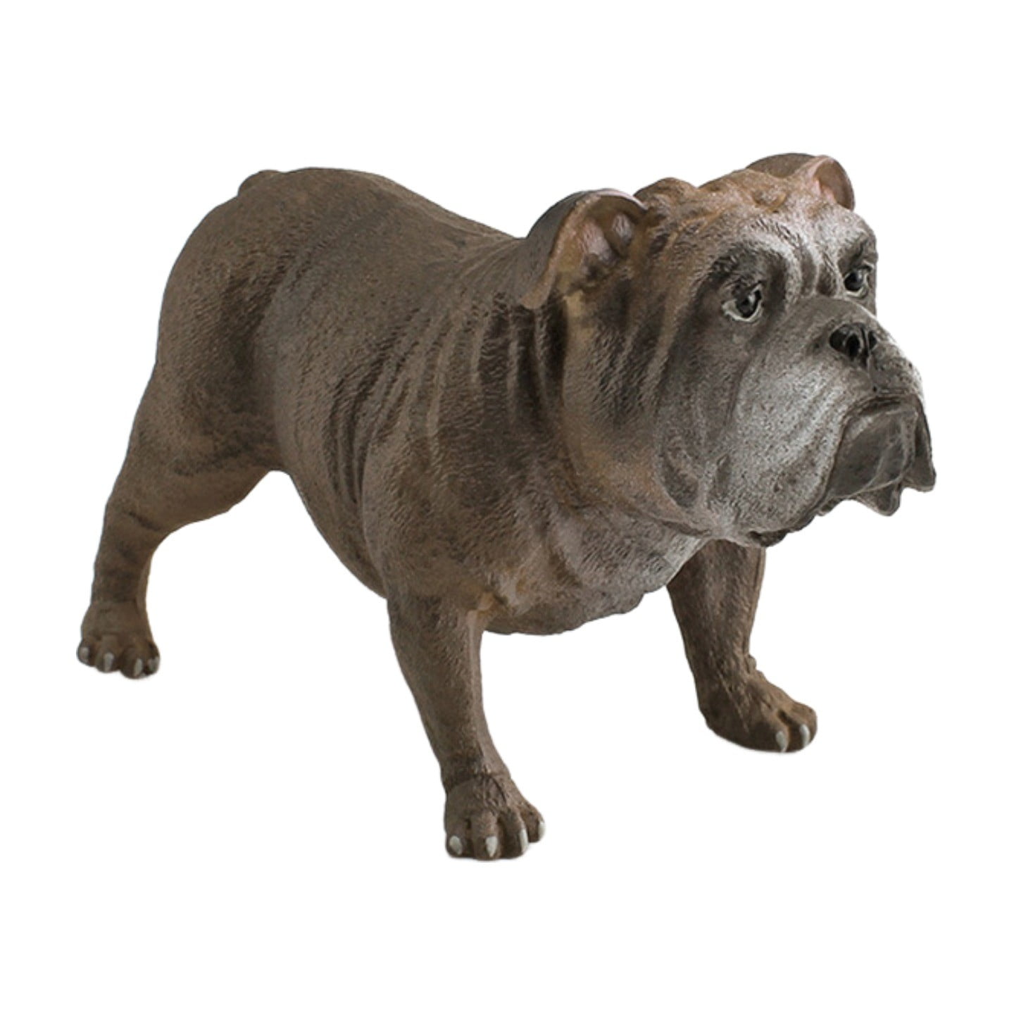 BMYJ Hand-Painted Yellow PVC Puppy Statue, Dog Figurine for Living Room ...