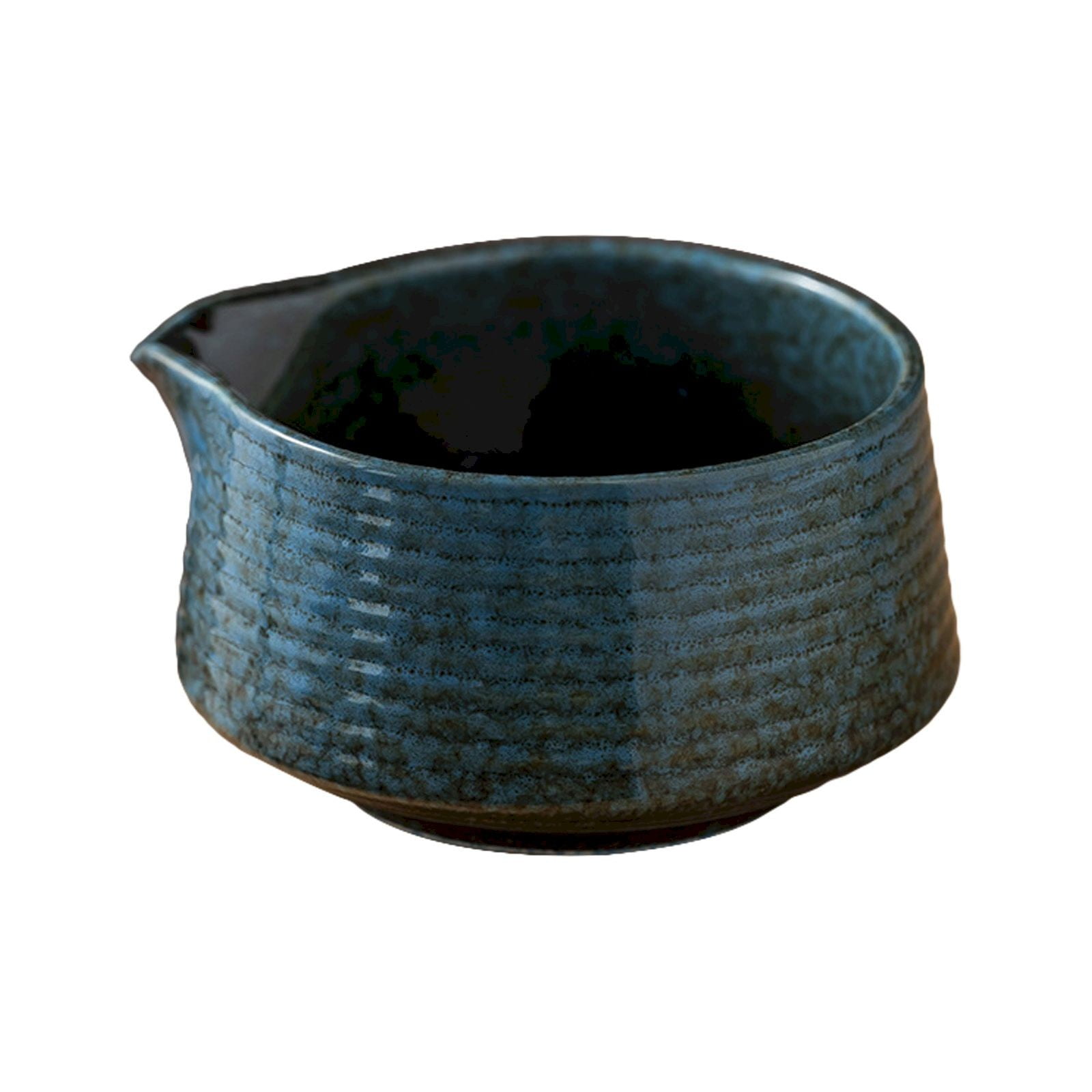 BMYJ Handmade Japanese Ceramic Matcha Bowl - Traditional Spouted Tea ...