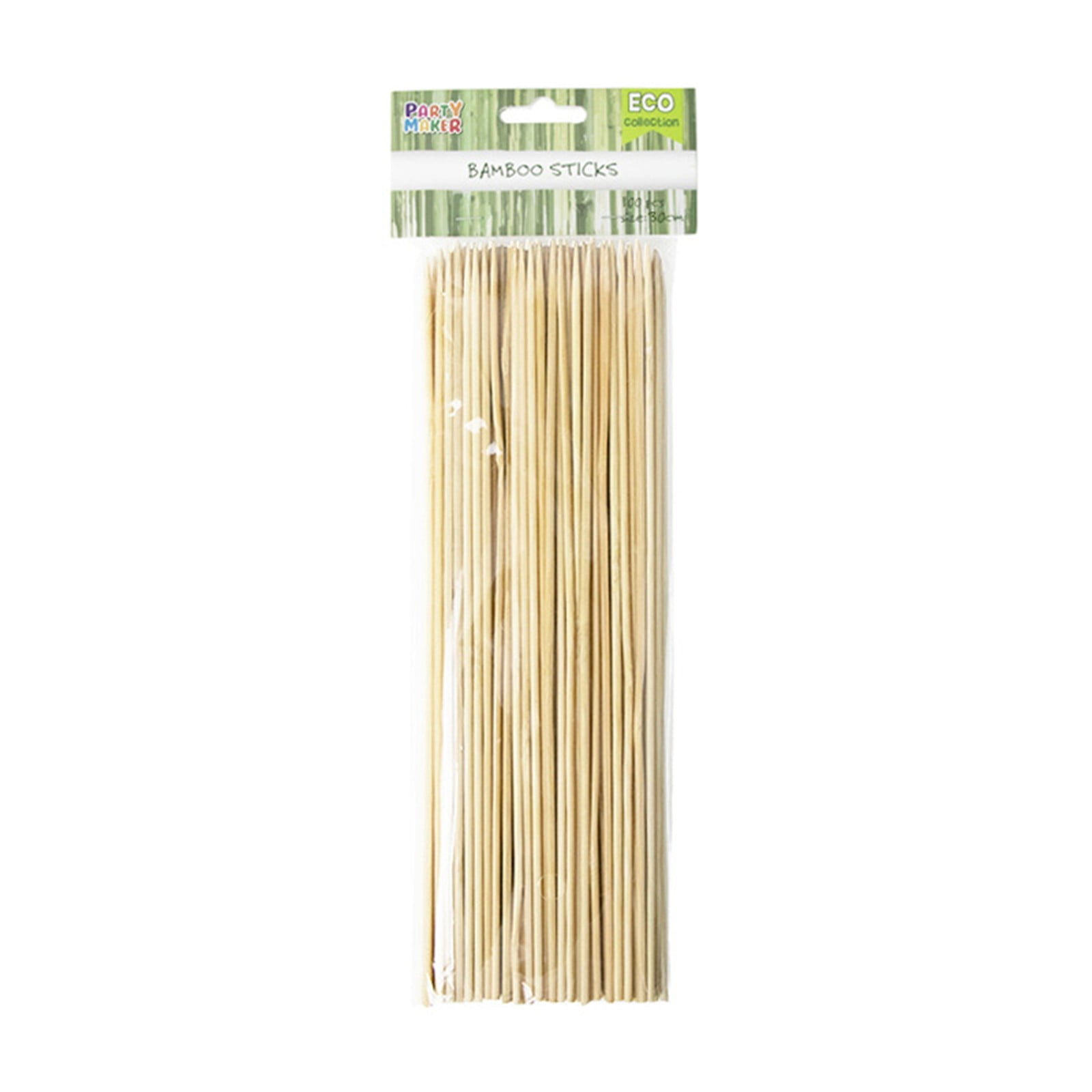BMYJ Natural BBQ Bamboo Skewers, Wooden Skewers for Assorted Fruits ...