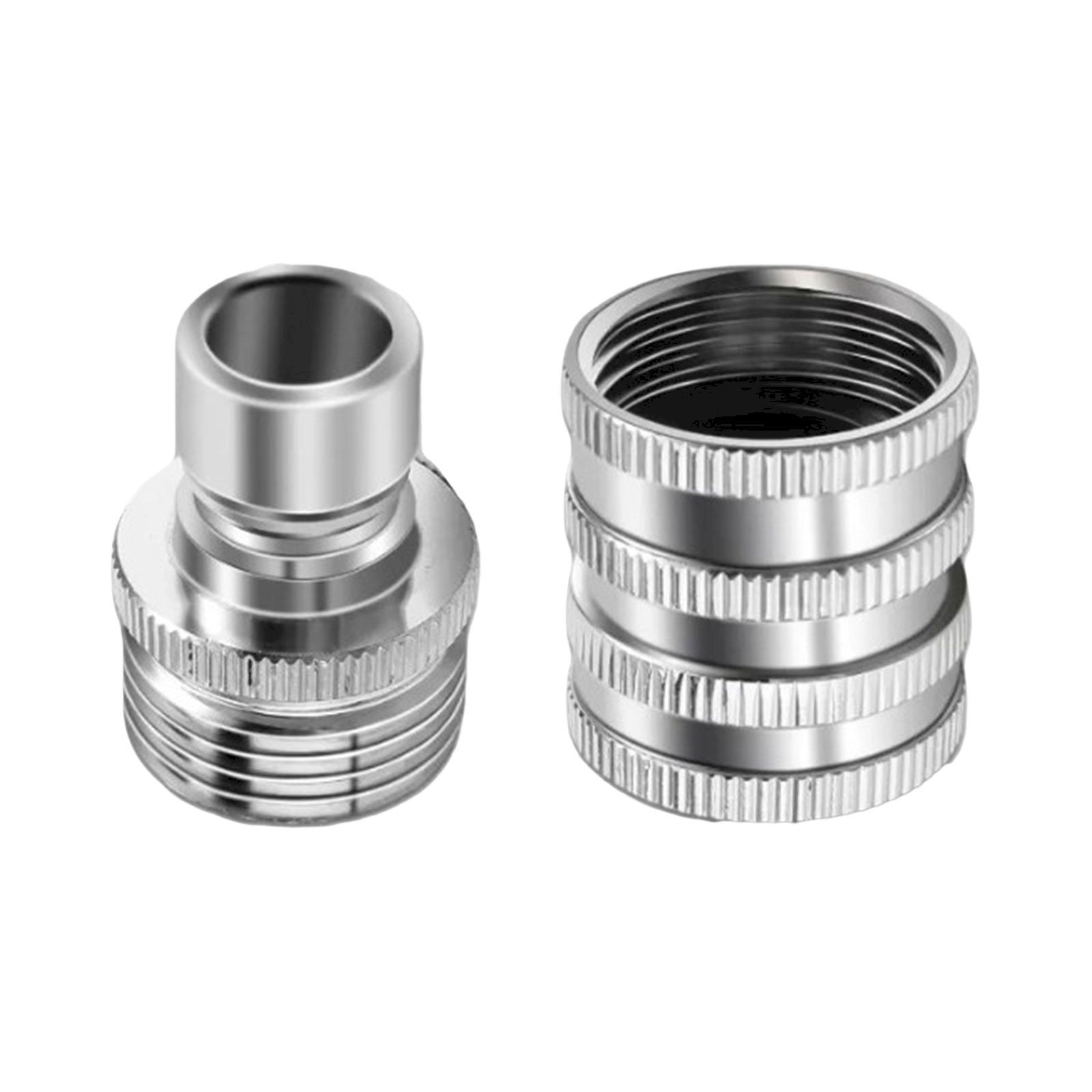 BMYJ Stainless Steel Garden Hose Quick Connect Set, 3/4 Inch GHT Water ...