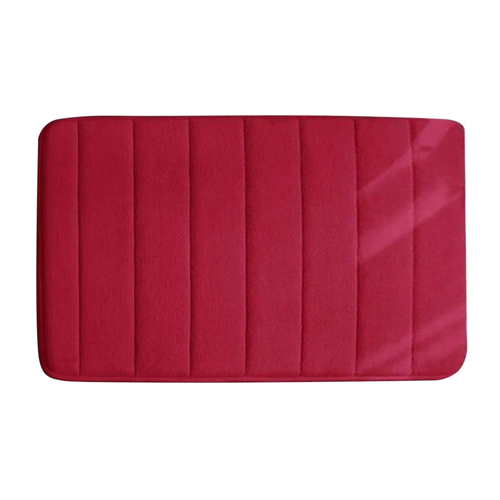 BMYJ Striped Seam Coral Floor Mat Bathroom Bathroom Non and Dirt Floor ...