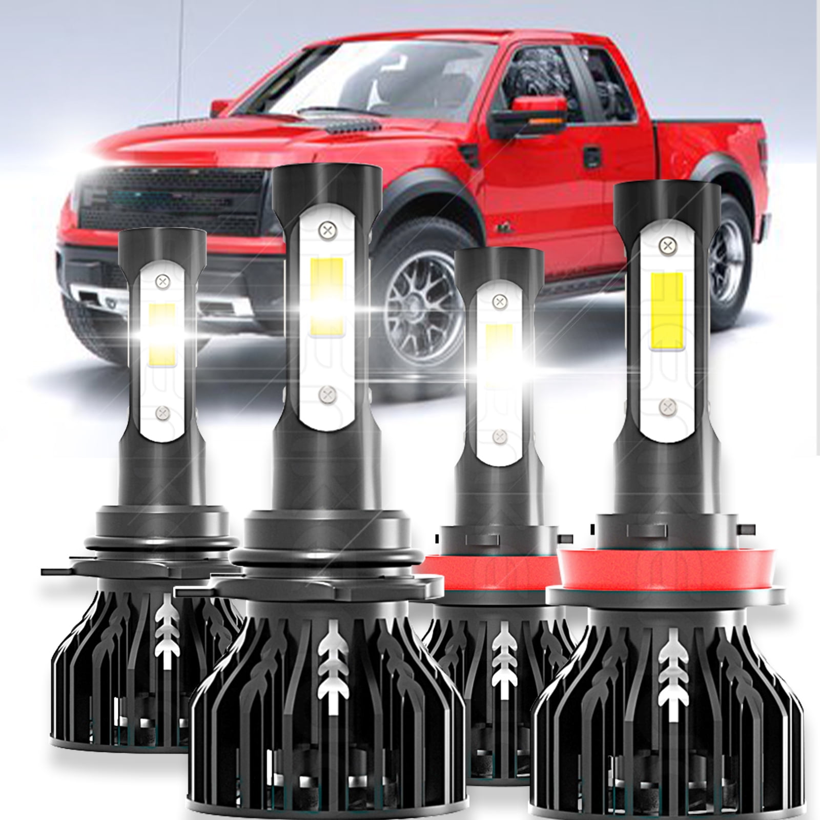 BMZONCC For Ford F-150 2015 2016 2017 2018 2019 2020 LED Headlight ...