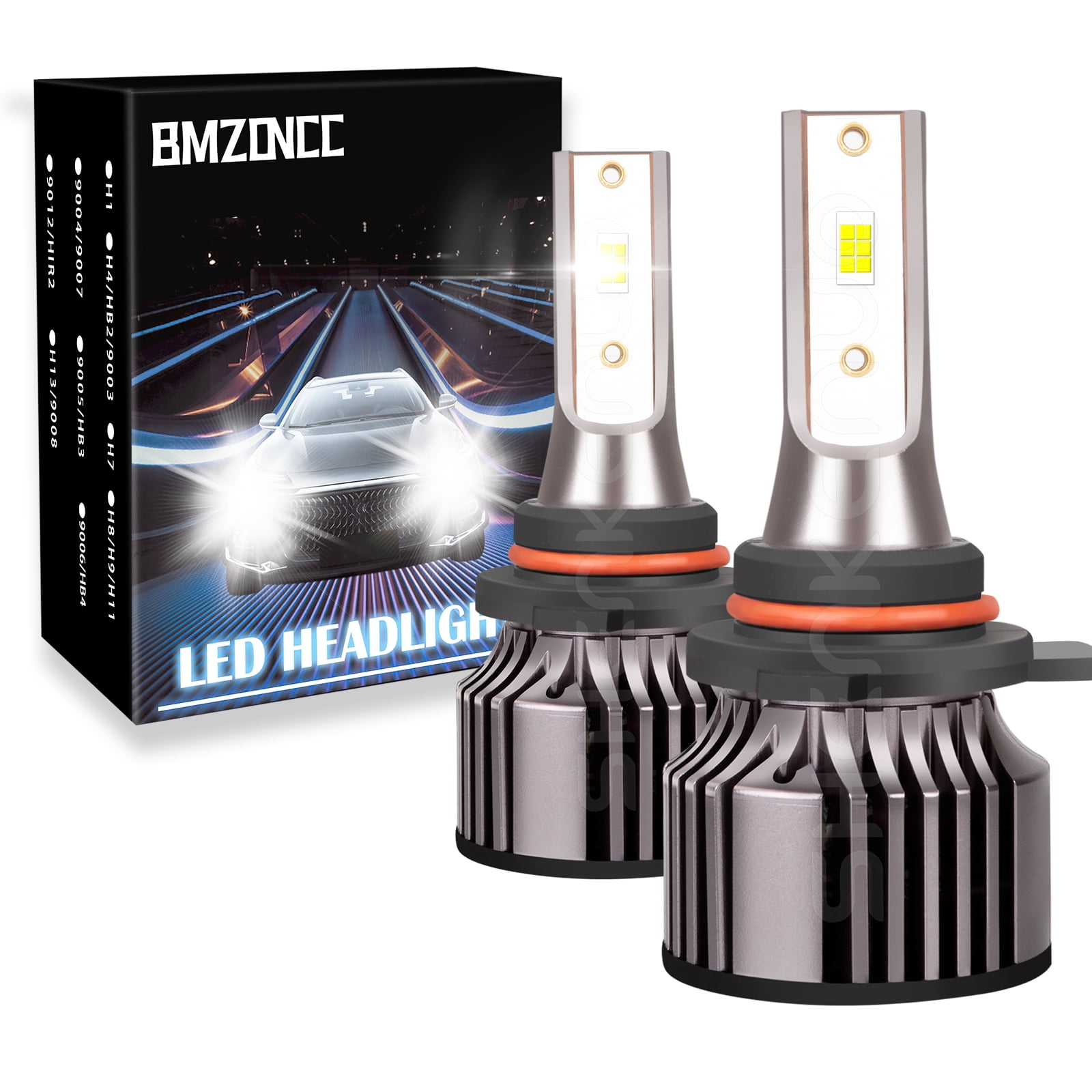 BMZONCC For Mitsubishi Eclipse Cross 2018-2020 LED Headlight Bulbs 9012 ...