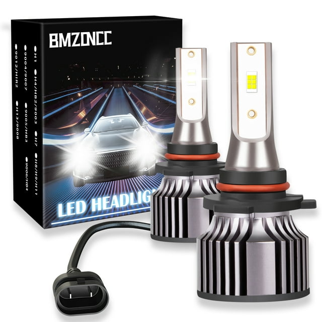 BMZONCC LED Headlight Bulbs for 2011-2015 Ford Explorer, High/Low Beam ...