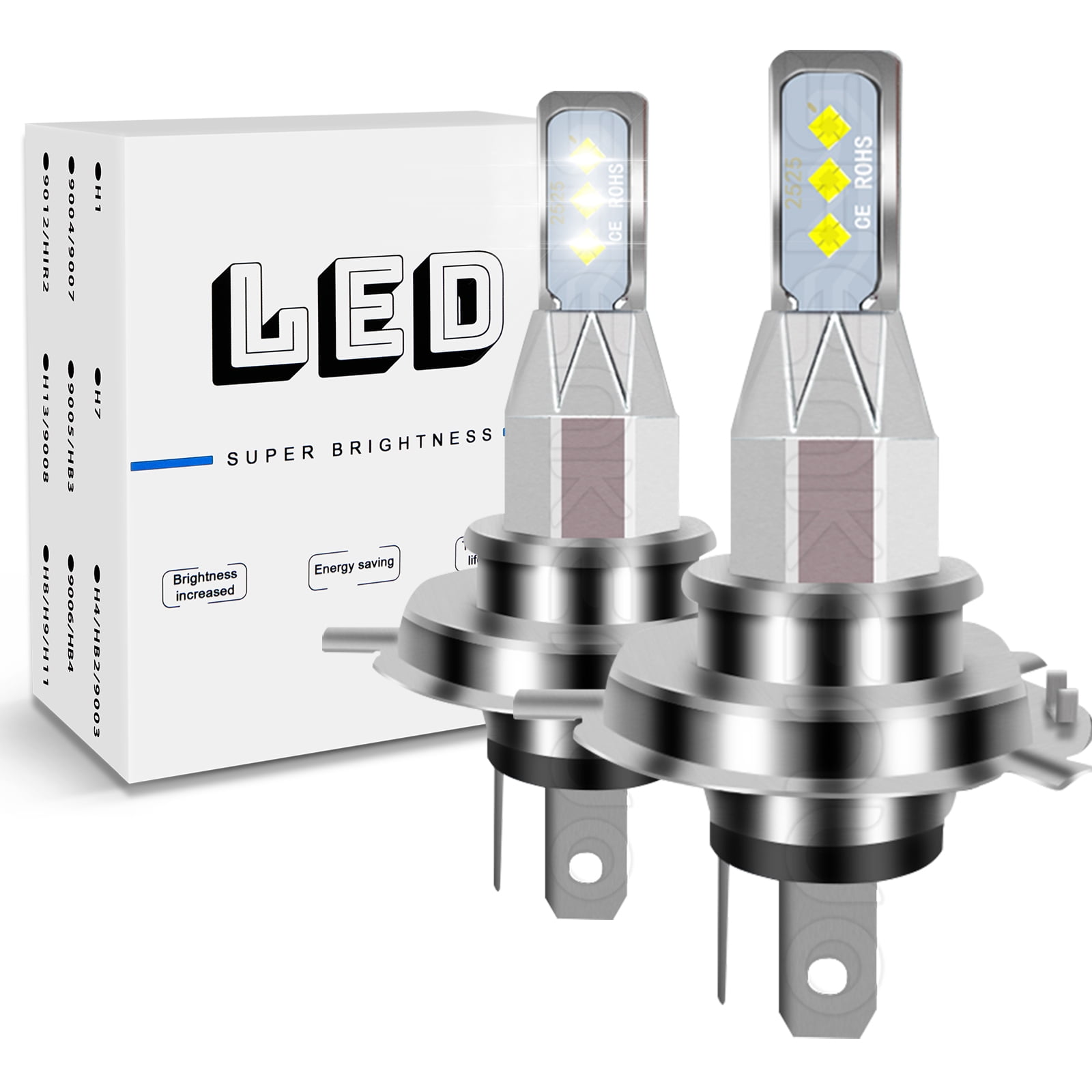 BMZONCC for Honda VT Shadow Spirit Ace 500 700 750 1100 H4 High-Low LED ...