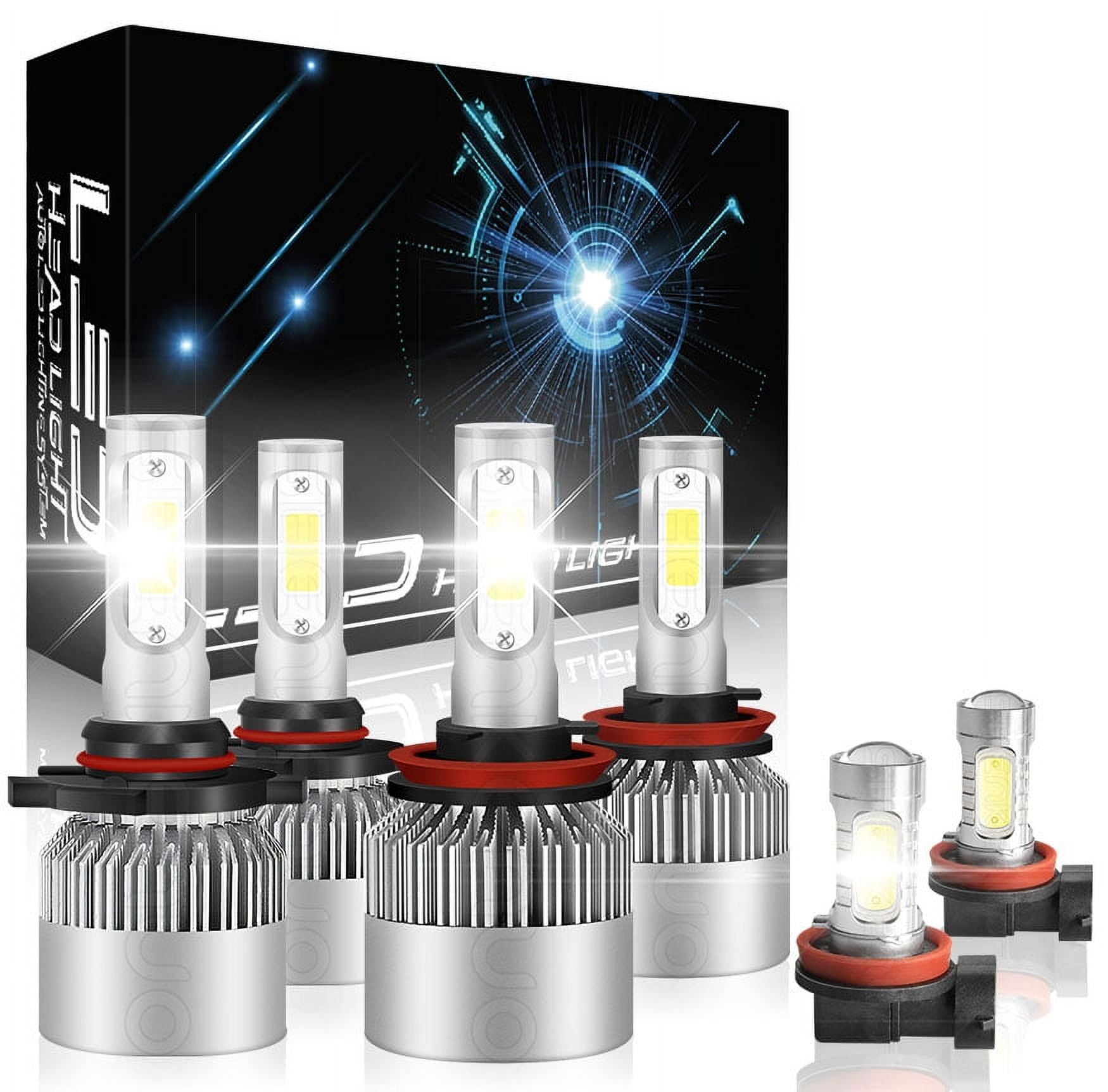 BMZONCC for Nissan Maxima 2009-2015 Combo LED Headlight High/Low Kit ...