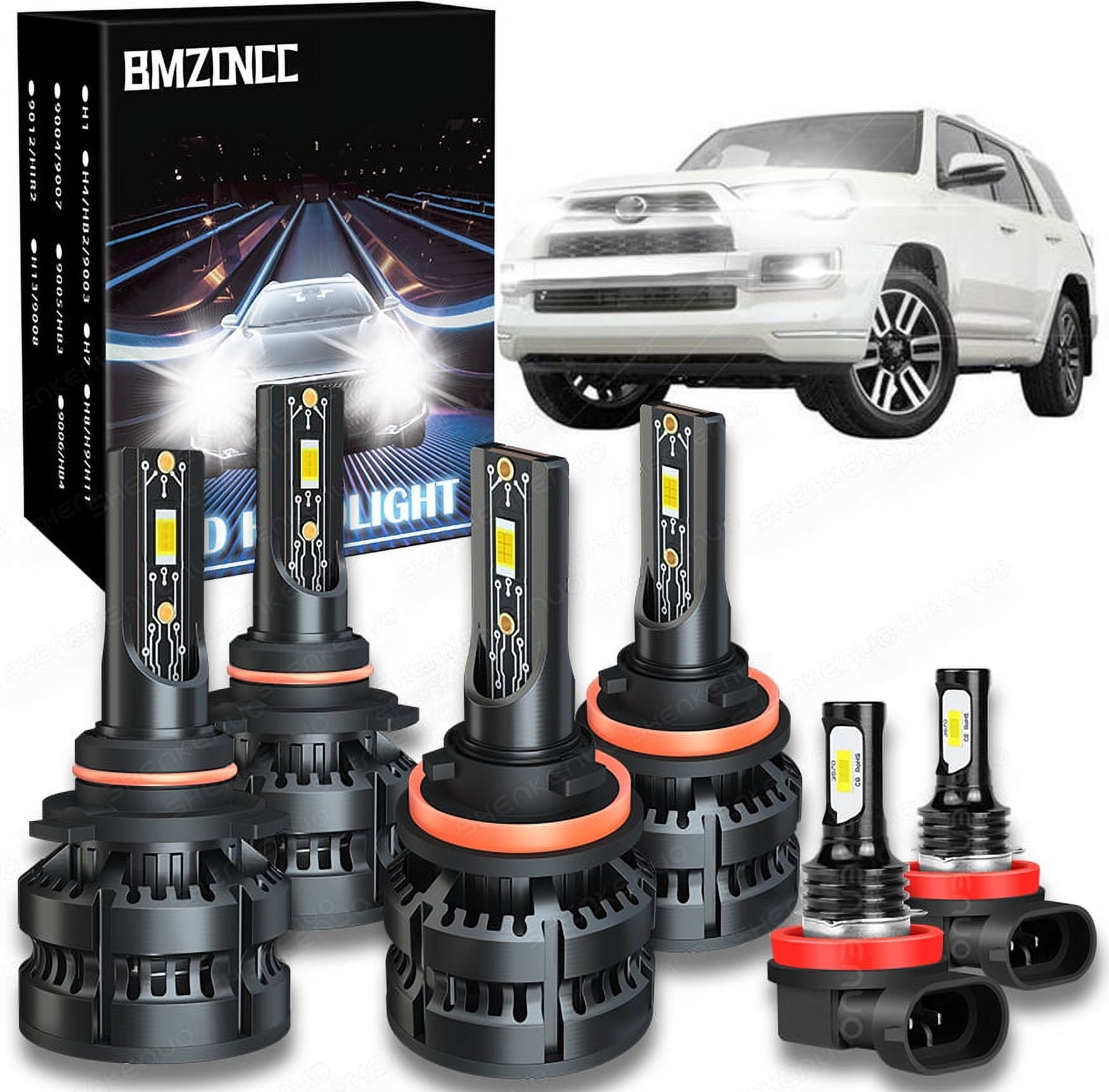 BMZONCC for Toyota 4Runner 2010-2020 Combo LED Headlights High/Low Beam ...