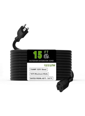 15 Amp Extension Cords in Extension Cords by Amp - Walmart.com
