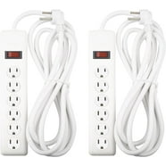 Yellow Jacket 5154 4-Foot Metal Power Strip With 510J Surge Protector ...