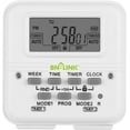 BN-LINK Digital Programmable Timer with 2 Independent Outlets, 7 Day ...