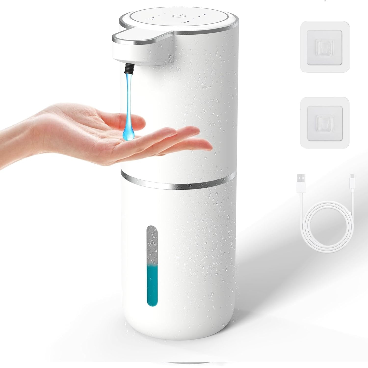 BN-LINK Automatic Liquid Soap Dispenser 380ML USB Rechargeable ...