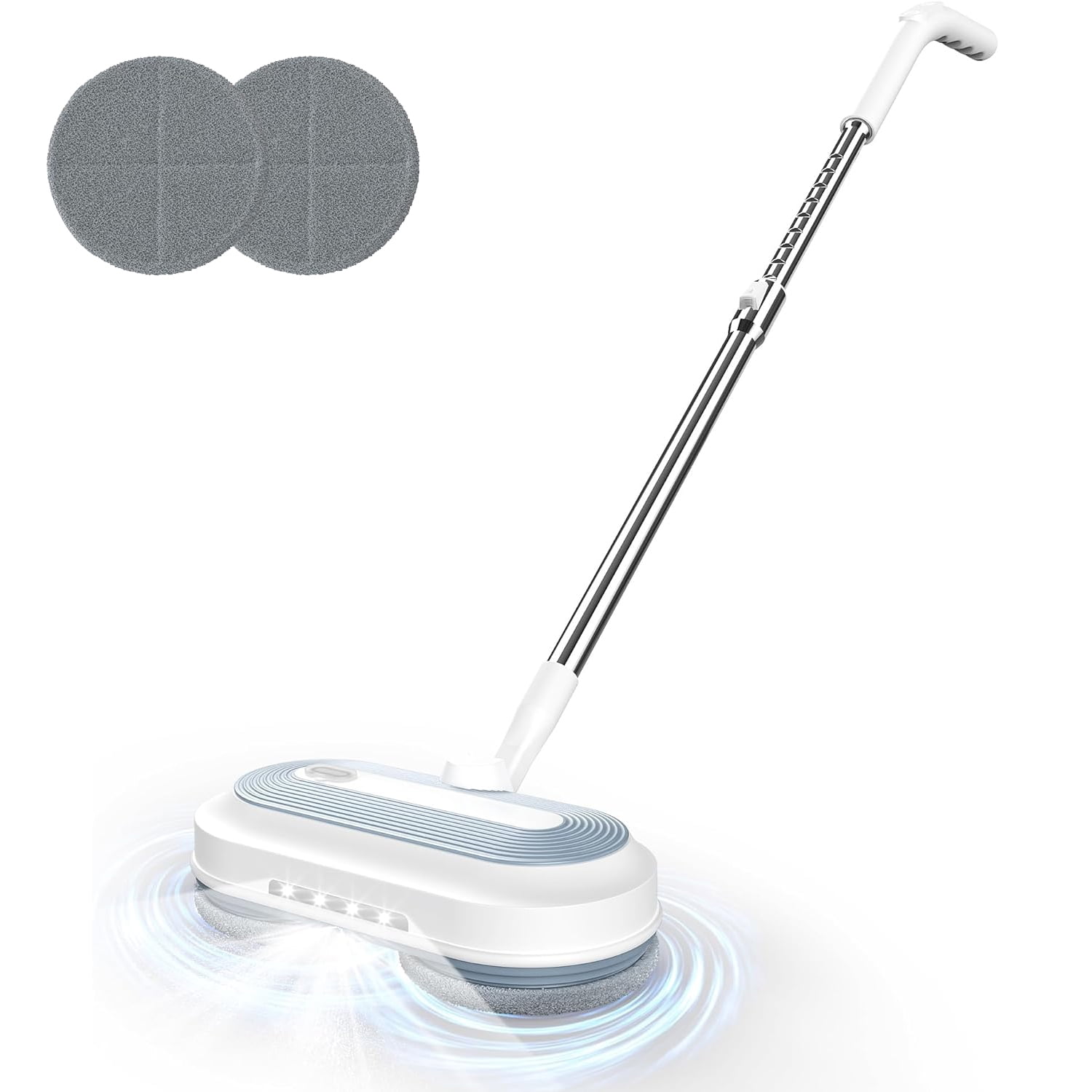 BN-LINK Cordless Electric Mop, Powerful Dual Motor Floor Cleaner, 200ML ...