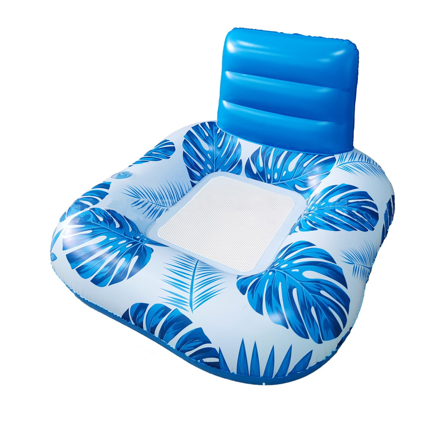 BN-LINK Inflatable Pool Float Lounger for Adult, Blow Up Raft Chair ...