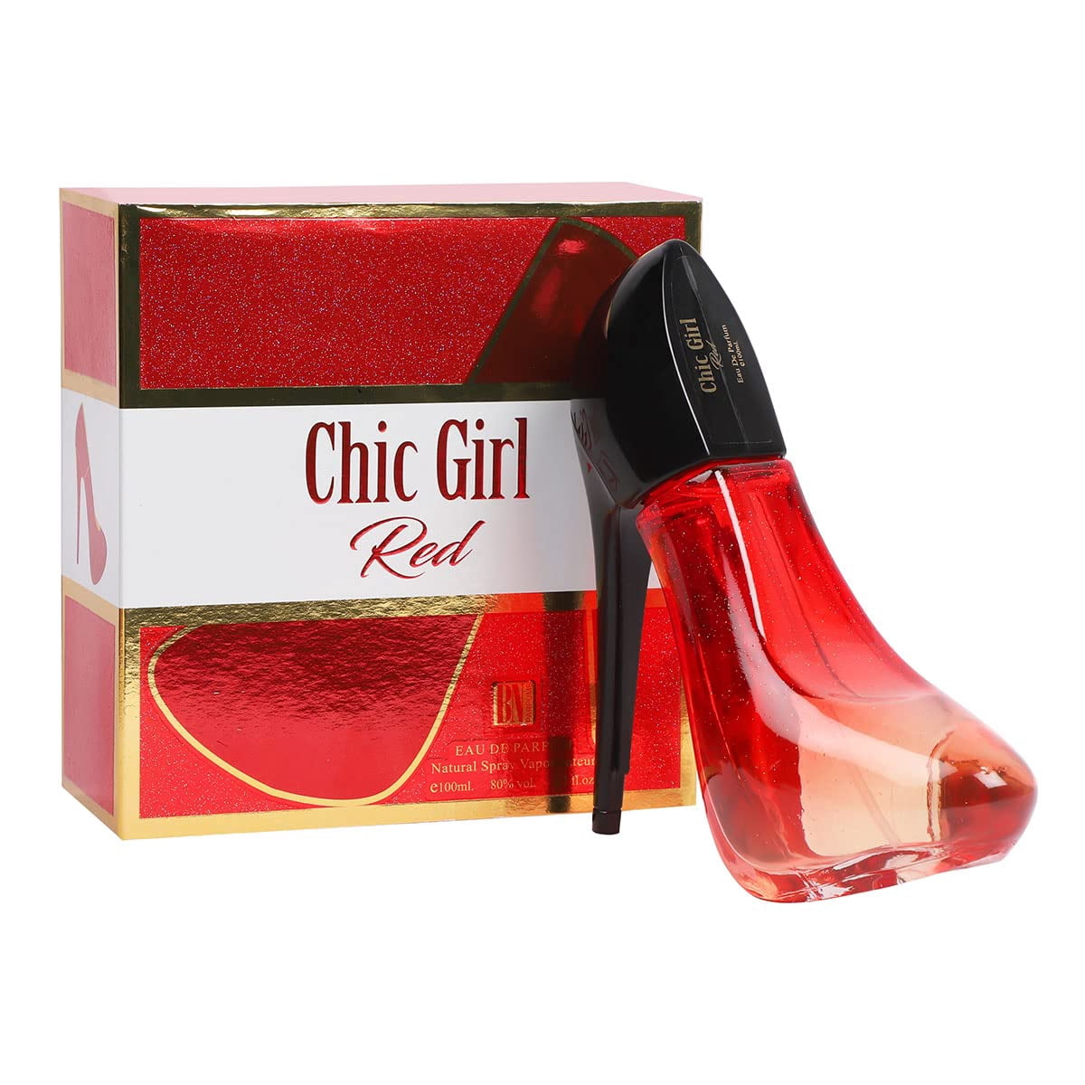 BN Parfums Chic Girl Red Eau De Parfum For Women 100ml, 3.4 Fl.oz ...