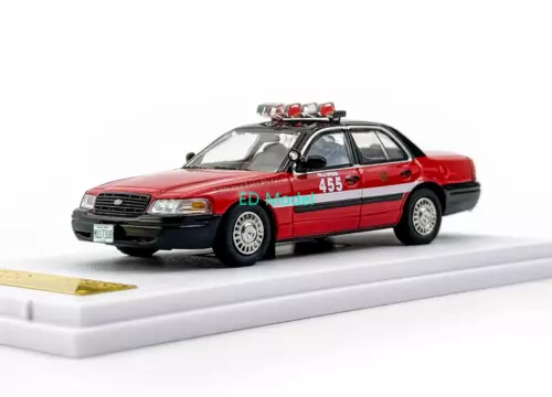 BN Rollin 1:64 Red CV CROWN VICTORIA Chicago Fire Dept Model Diecast ...