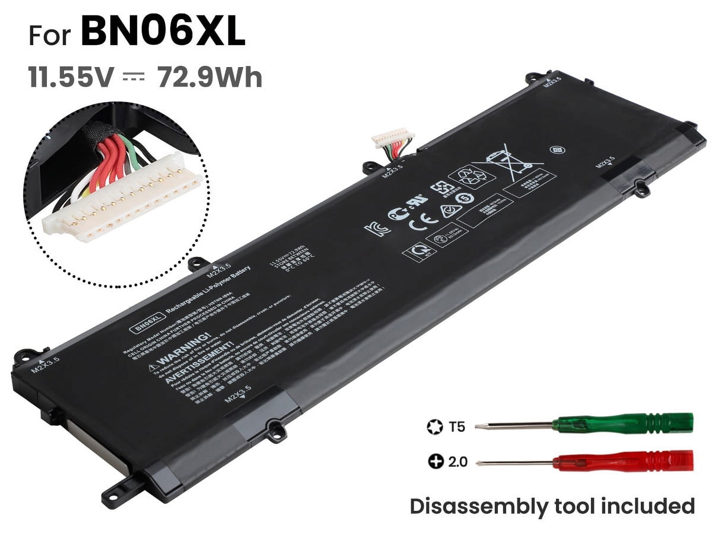 BN06XL battery For HP Spectre X360 Convertible 15-EB series 15-EB0612NZ ...