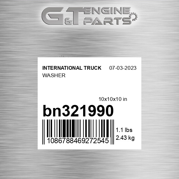 BN321990 WASHER fits INTERNATIONAL TRUCK (New OEM) - Walmart.com