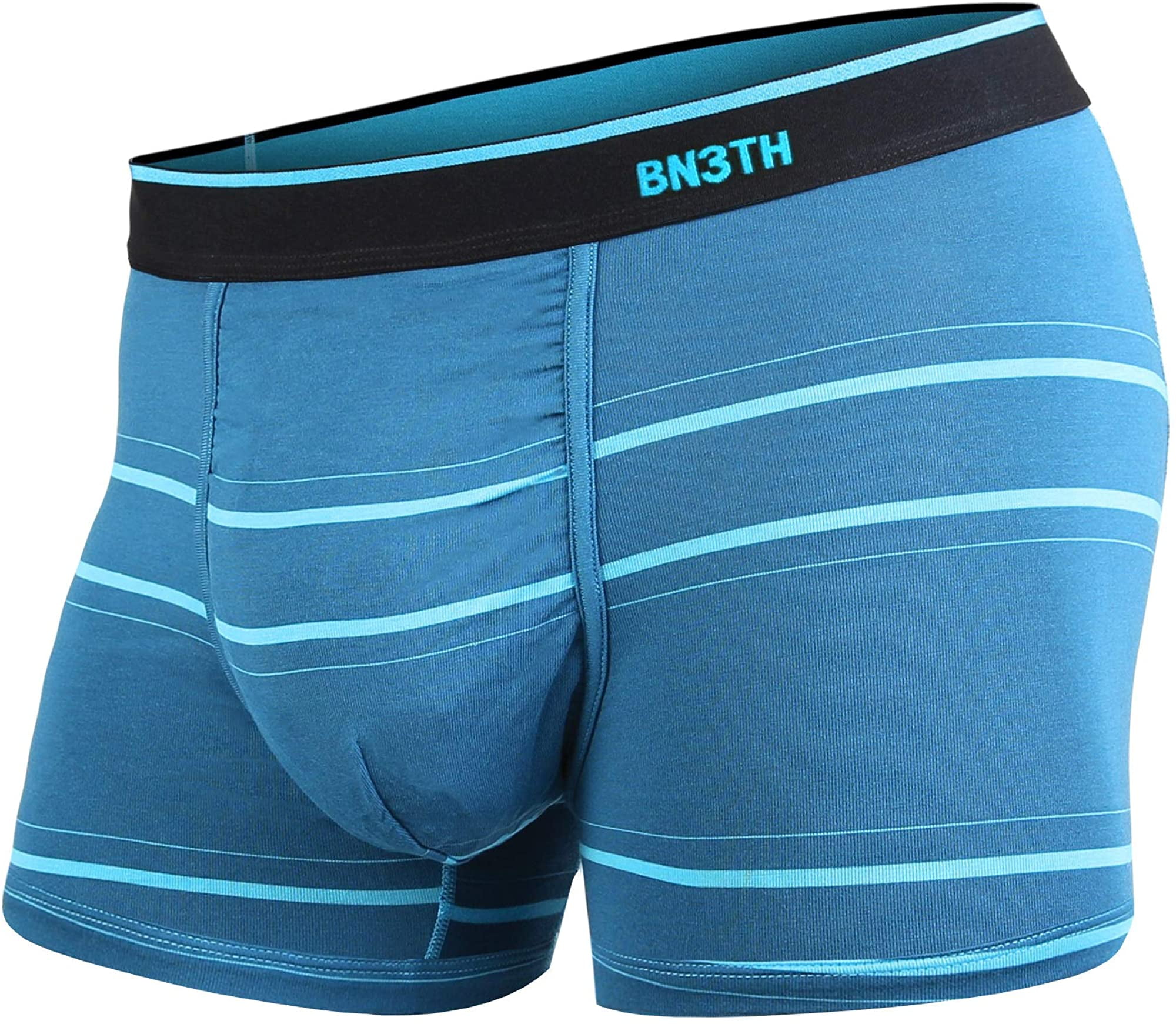 BN3TH Men's Print Classic Trunk (Nice Stripe Teal, X-Small) - Walmart.com