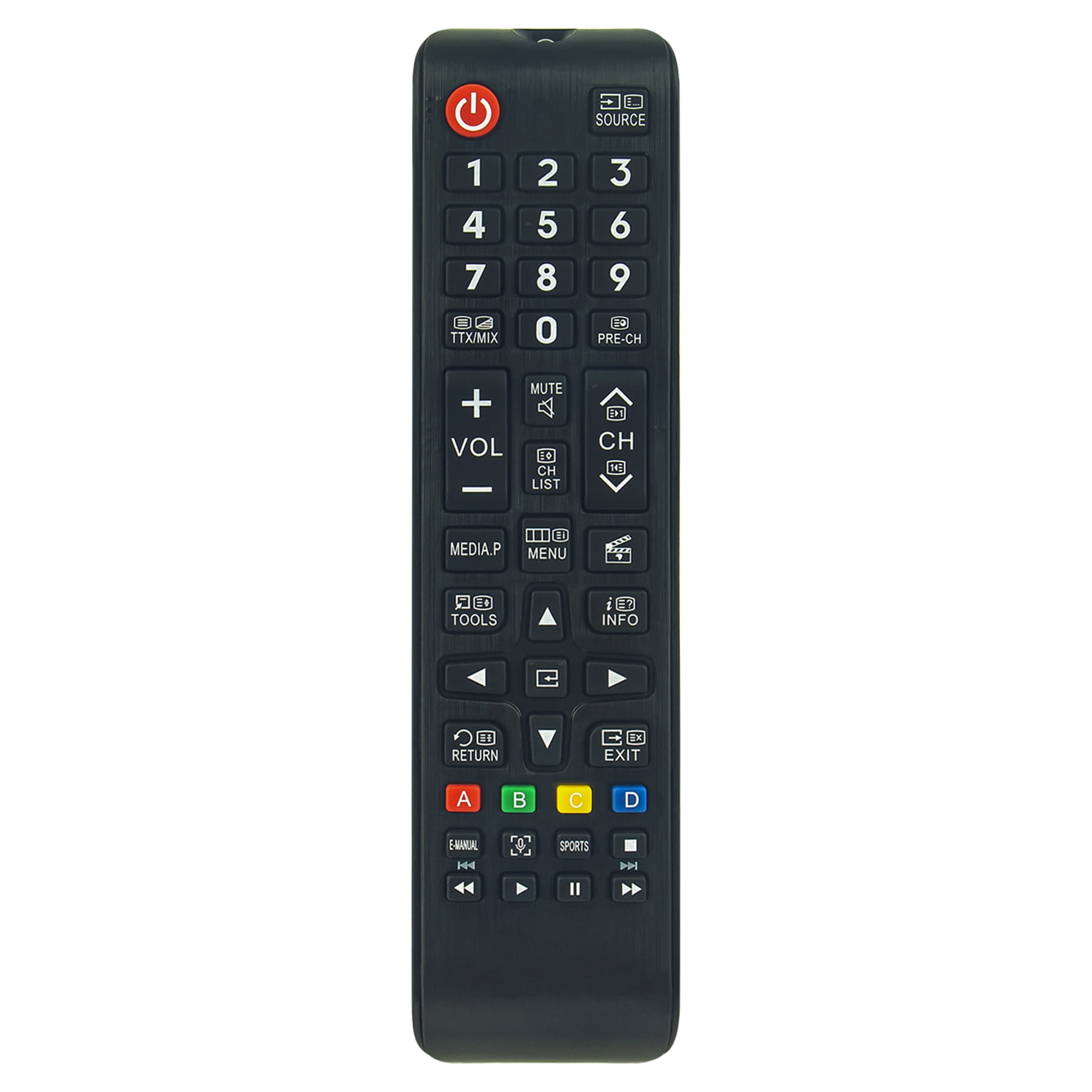 BN59-01199D Replaced Remote fit for Samsung TV UN40JU640DF UN43J5200AF ...