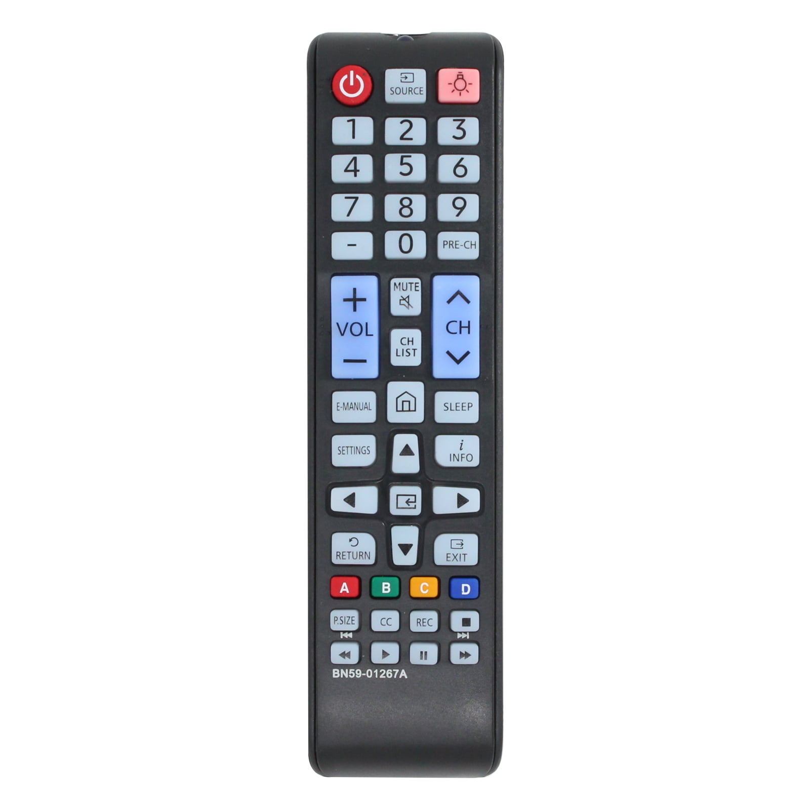 BN59-01267A Remote Control Replacement - Compatible with Samsung ...
