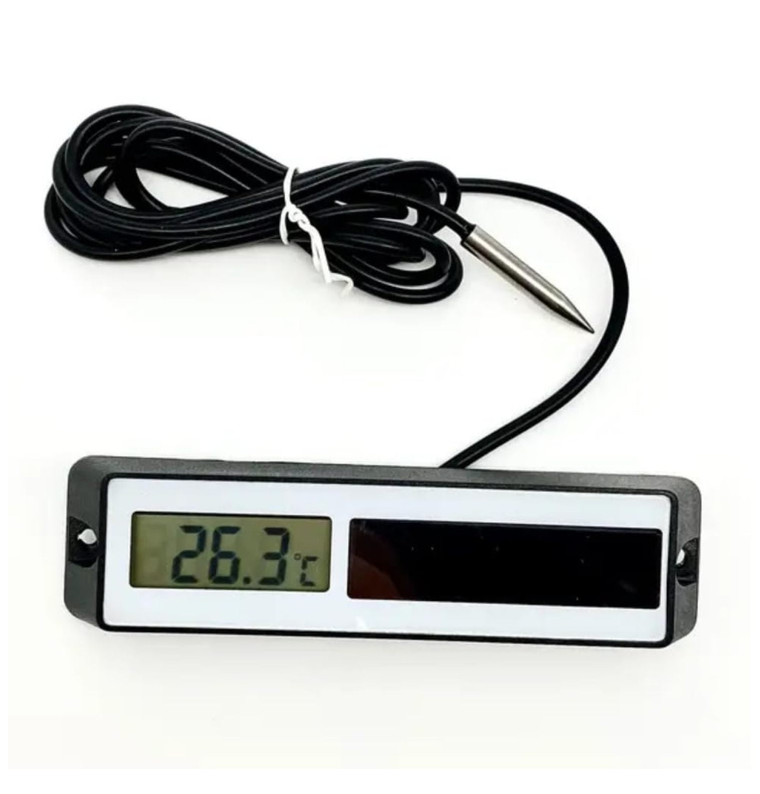 BNB SP-160 Digital Panel Thermometer, Solar Powered, Probe. Monitor ...