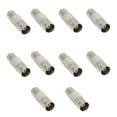 BNC Adapter BNC Female to BNC Female Straight RF Coaxial Connector for ...