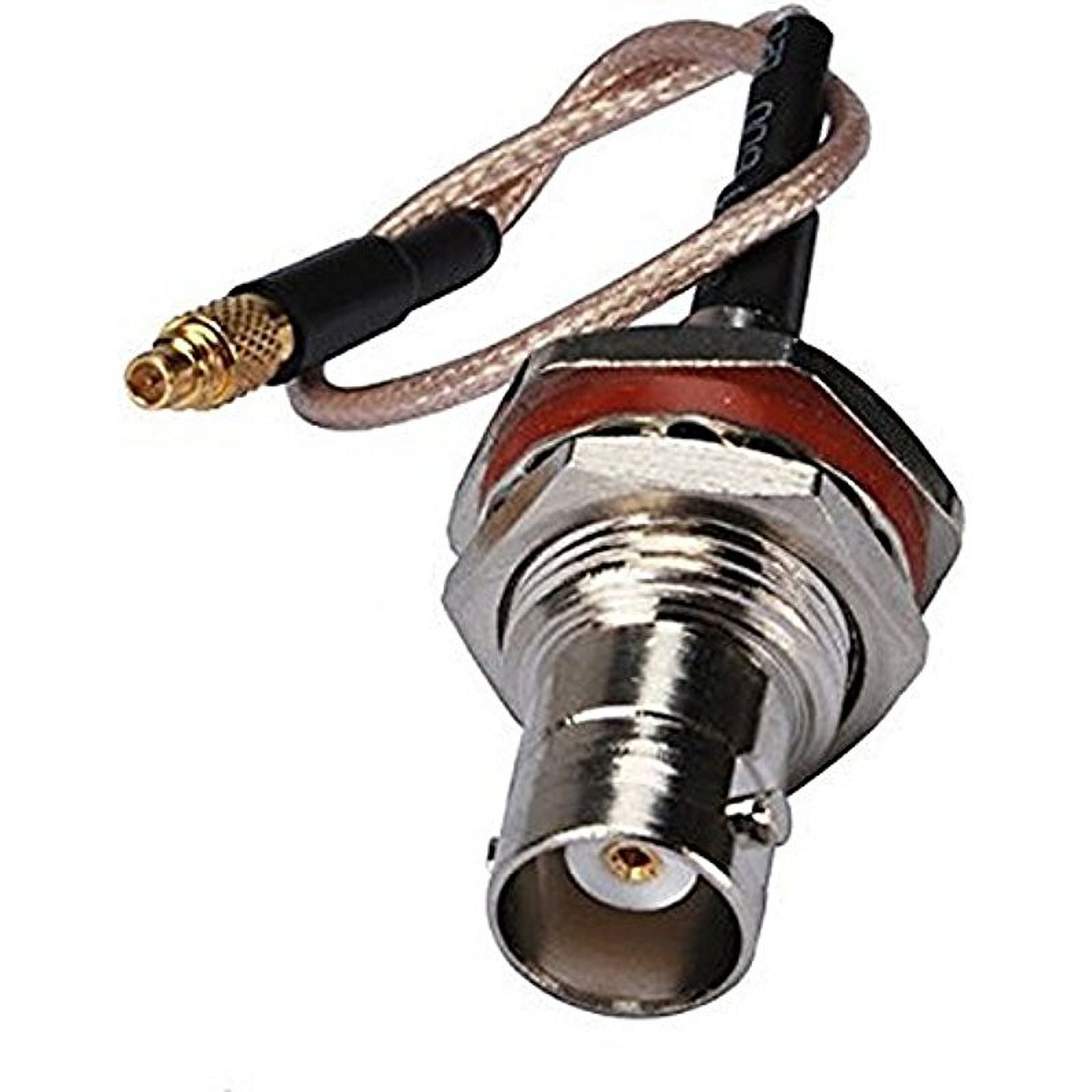 BNC Female Bulkhead with Waterproof O-ring to MMCX Plug Cable Using ...