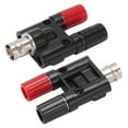 BNC Female to Dual Banana Socket RF Coaxial Splitter Adapter - Walmart.com