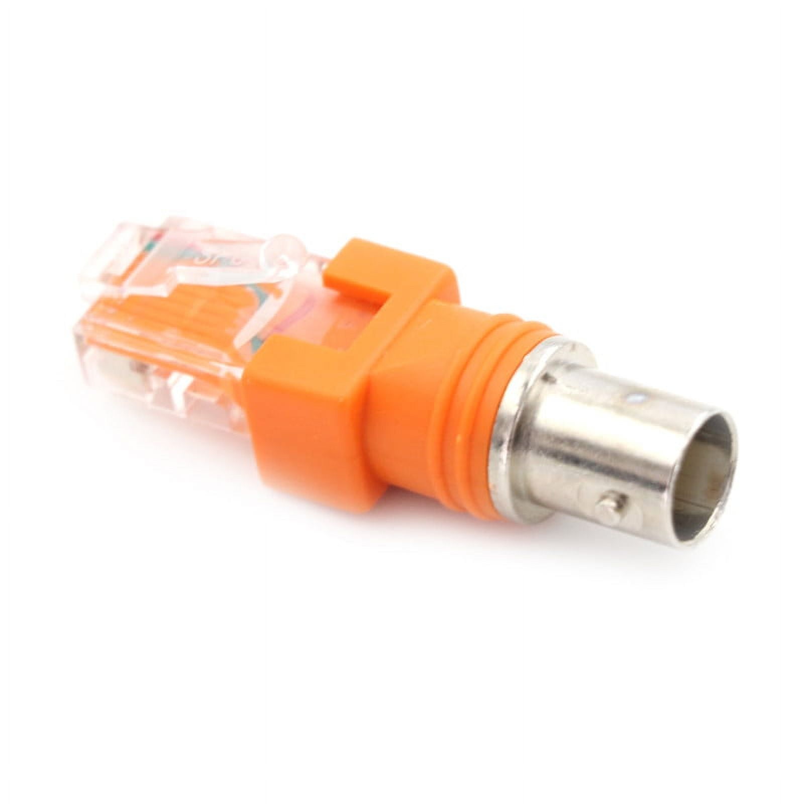 BNC Female to RJ45 Male Coaxial Barrel Coupler Adapter RJ45 to RF Connector - Walmart.com