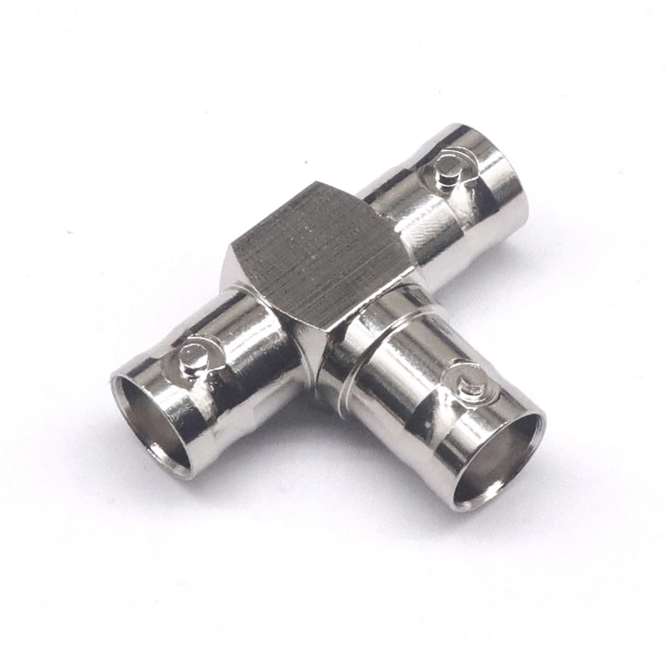 BNC-JKK BNC one male two All copper radio frequency coaxial monitoring ...