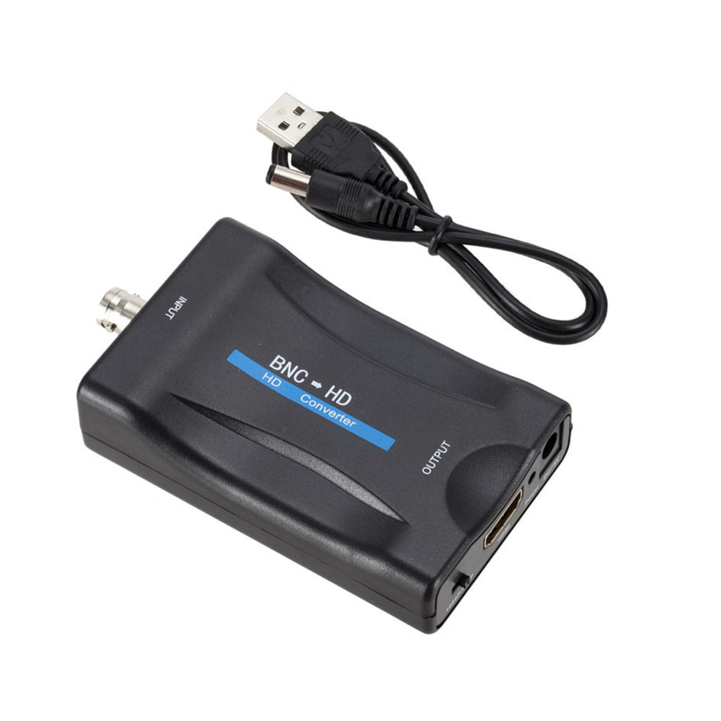 BNC to Multimedia Interface Converter Adapter for CVBS Analog Video and ...