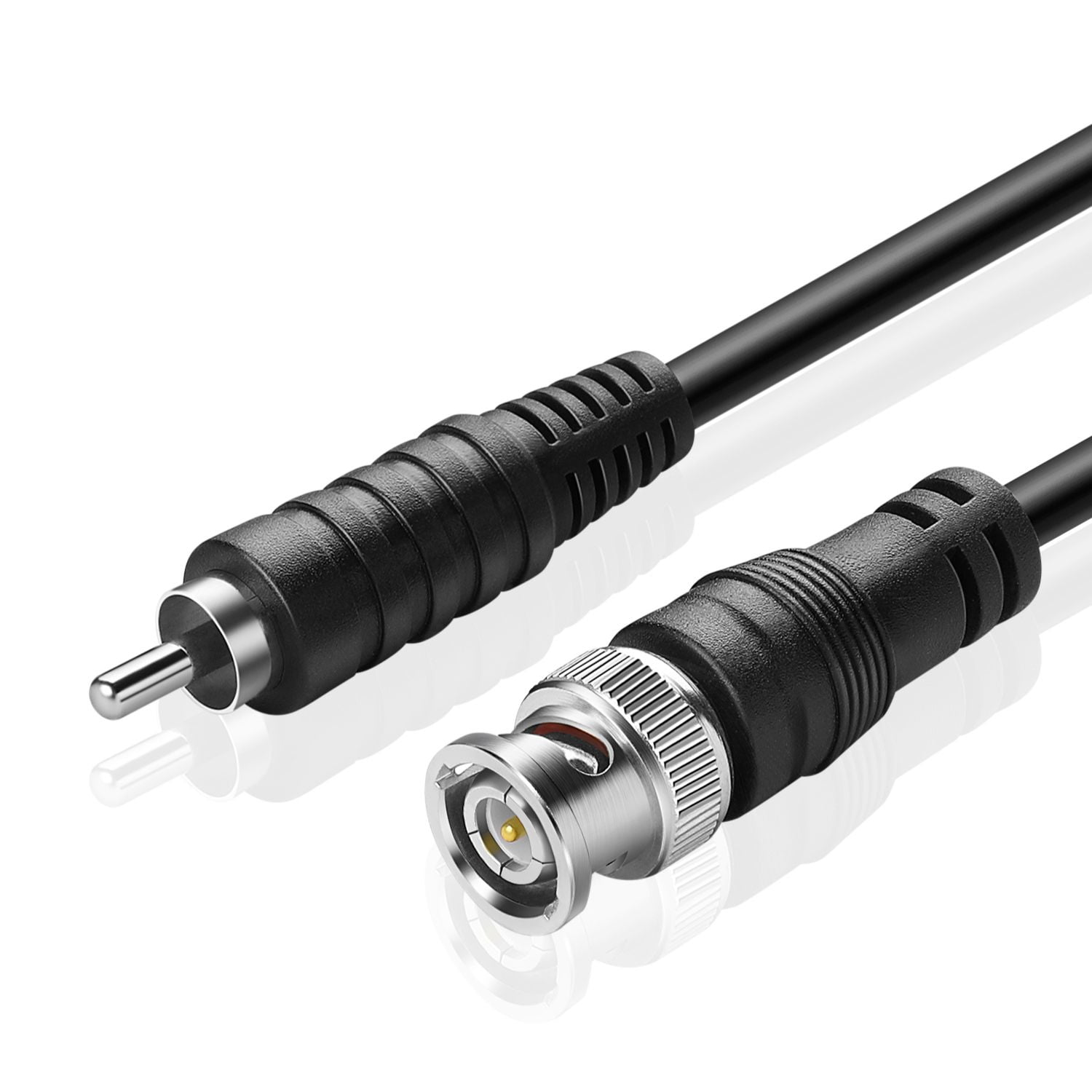 BNC to RCA Adapter Cable (6FT) - BNC Male To RCA Male RG59U 75 ohm ...