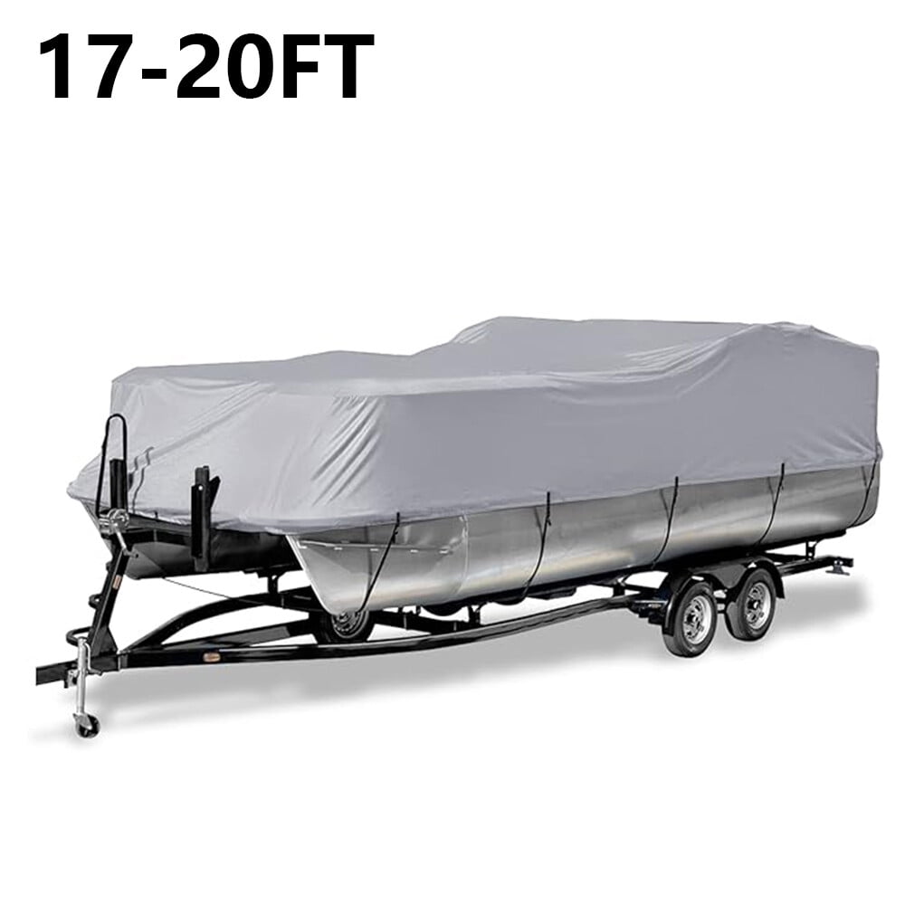 BNDFTF Grey Float Ship Cover -2 Sizes 17-20 Feet, Waterproof 210D ...