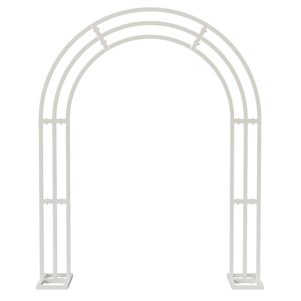 BNDFTF heavy-duty wedding arch bracket white metal background bracket ...