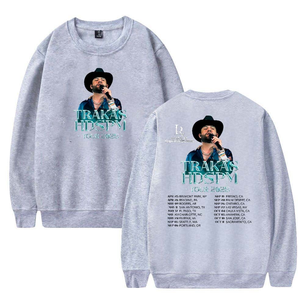 BNGKAUYEXDC Luis R Conriquez Trakas HDSPM Tour Sweatshirt Crewneck 2xl ...