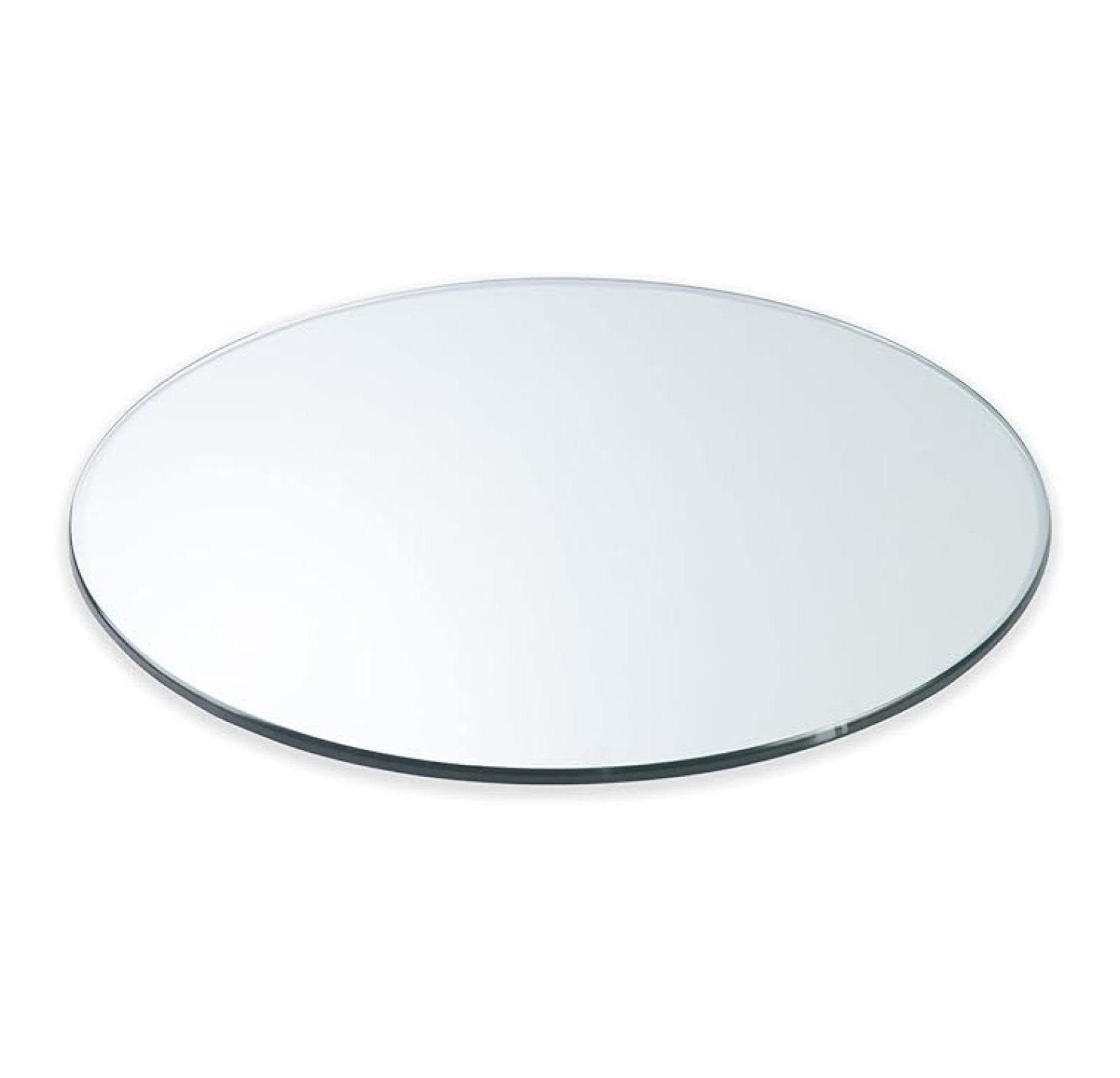 BNHHYYDS 13 Inch Round Glass Table Top - 3/8" Thick Tempered Glass ...