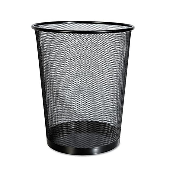 BNHHYYNB Mesh Wastebasket 18 Quart - Black Steel Trash Can for Office ...