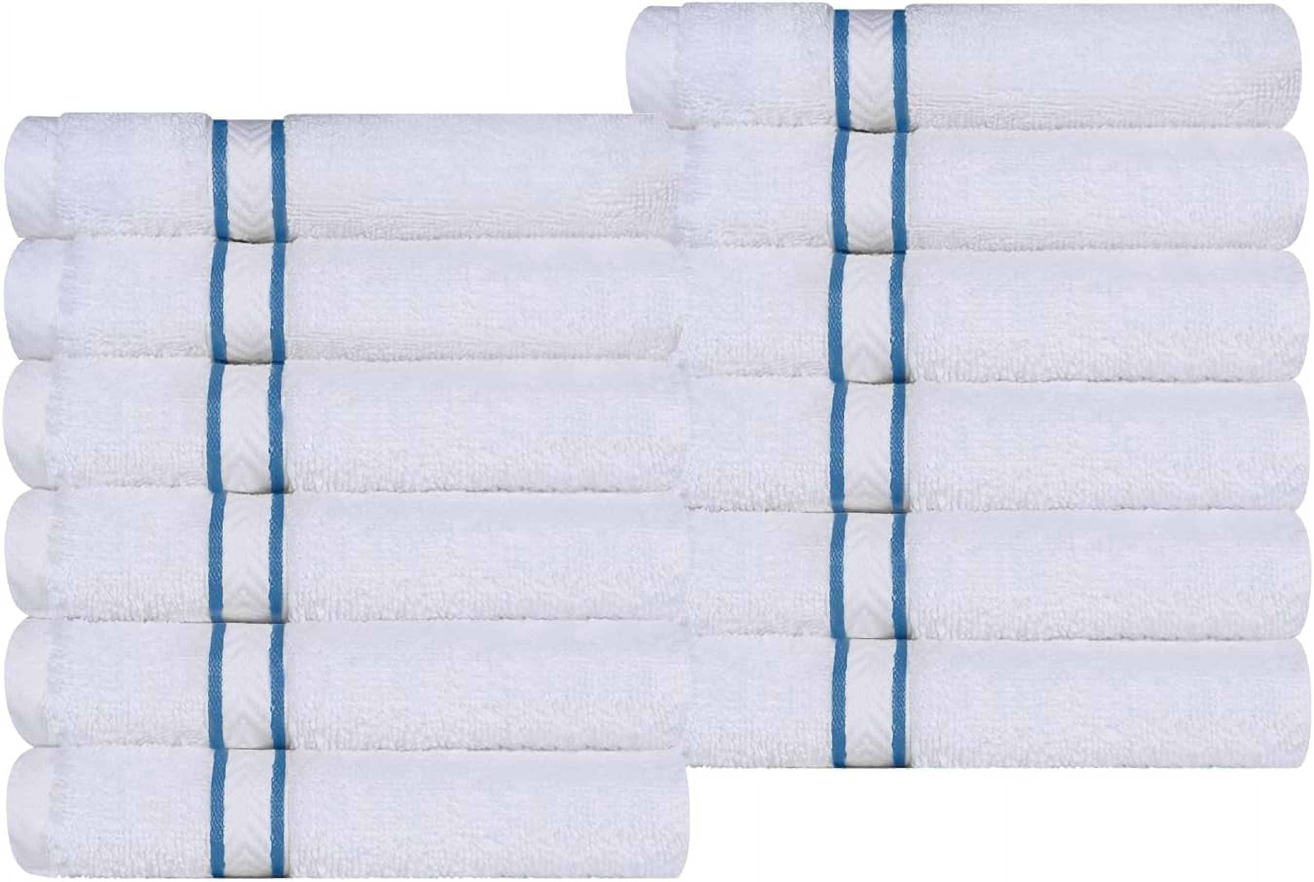 BNM Turkish Cotton Luxury Towels, Ideal For Master Bath, Guest Bathroom ...