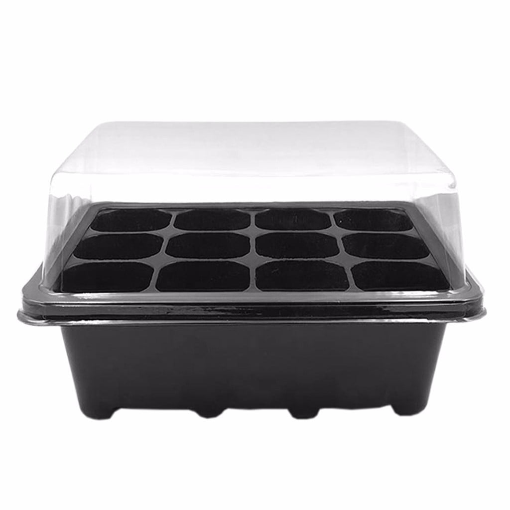 BNNG 12 Cells Hole Nursery Pots Plant Seed Box Tray Insert Seeding Case ...