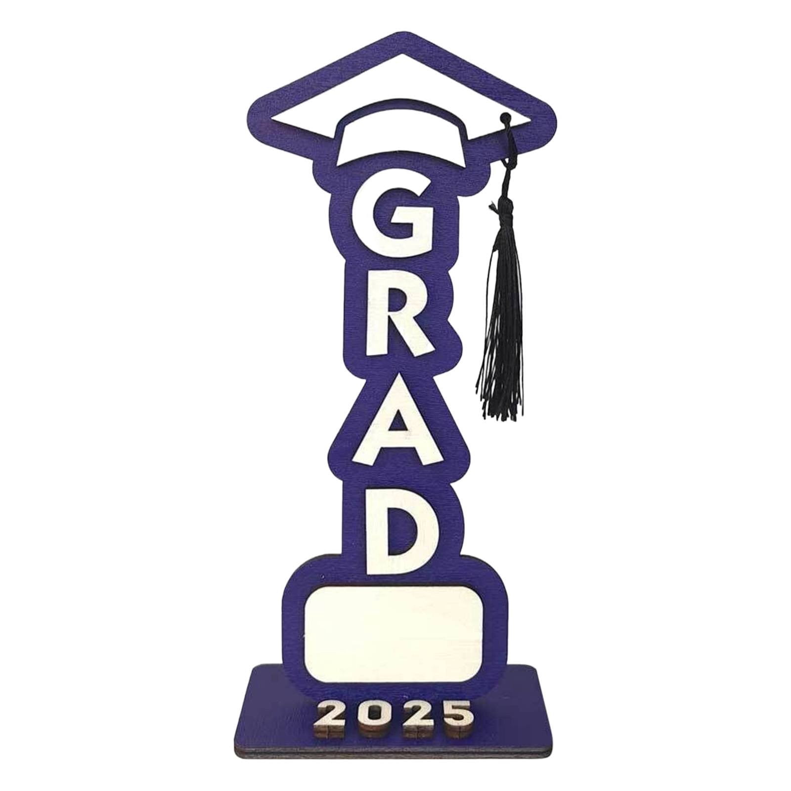 BNNG 2025 Graduation Wooden Display Stand, Graduation Decorations 2025 ...
