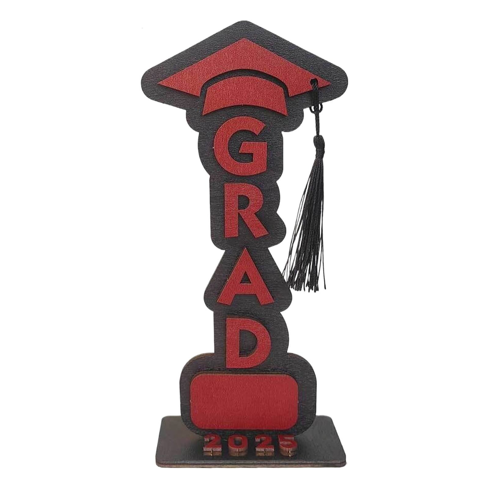 BNNG 2025 Graduation Wooden Display Stand, Graduation Decorations 2025 ...