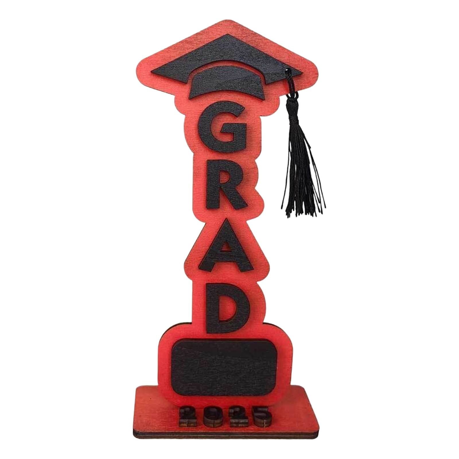 BNNG 2025 Graduation Wooden Display Stand, Graduation Decorations 2025 ...