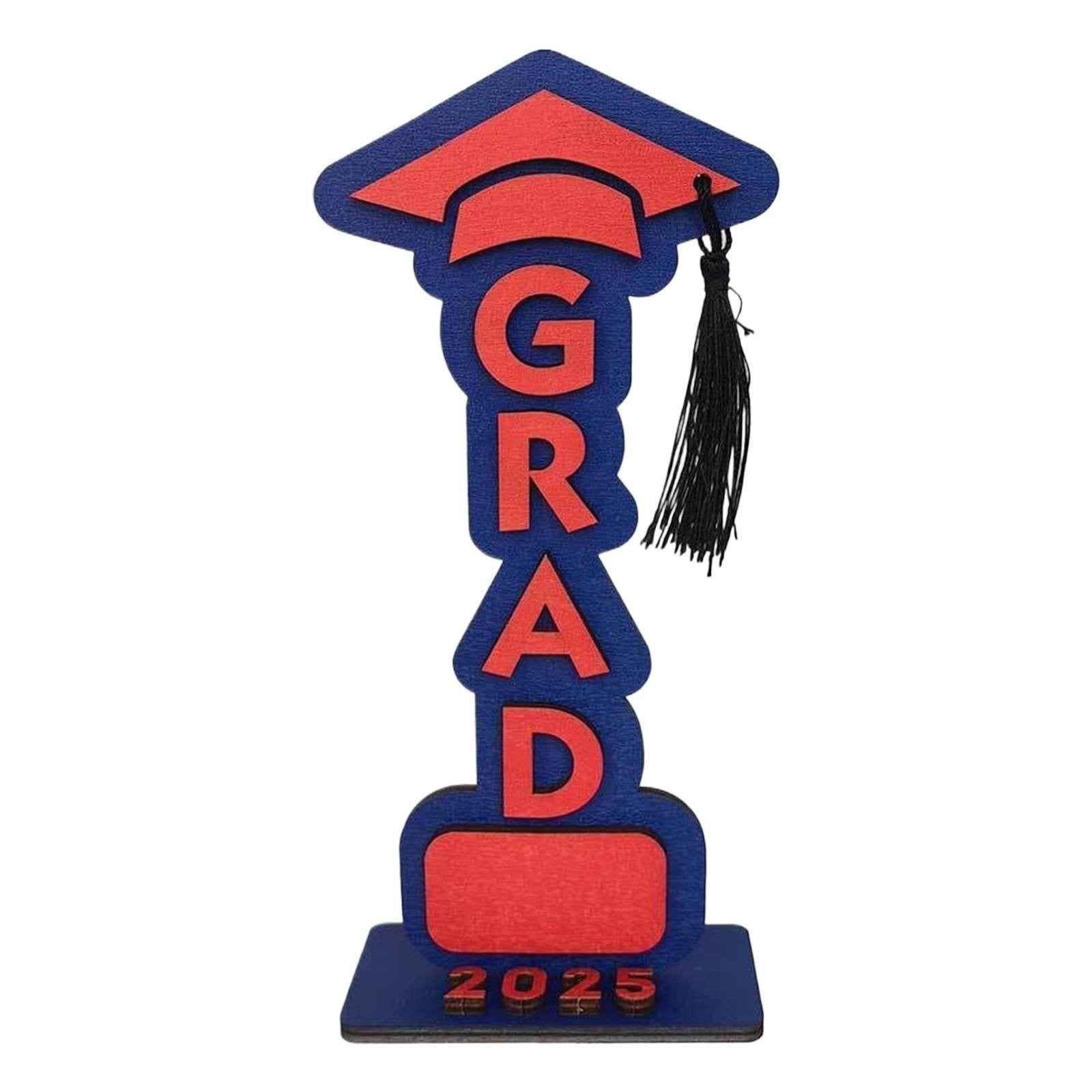 BNNG 2025 Graduation Wooden Display Stand, Graduation Decorations 2025 ...