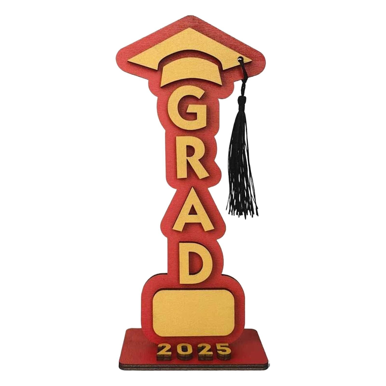 BNNG 2025 Graduation Wooden Display Stand, Graduation Decorations 2025 ...